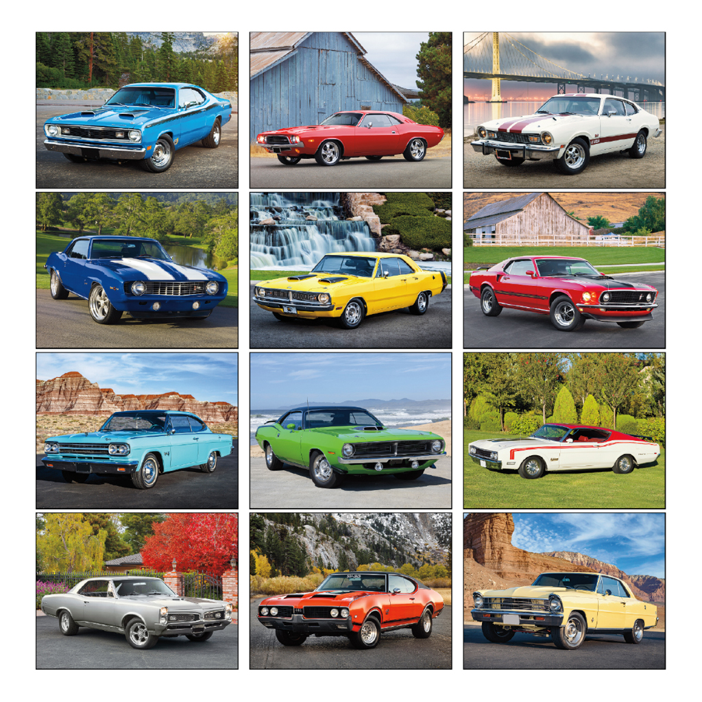 Muscle Cars | CU Calendars